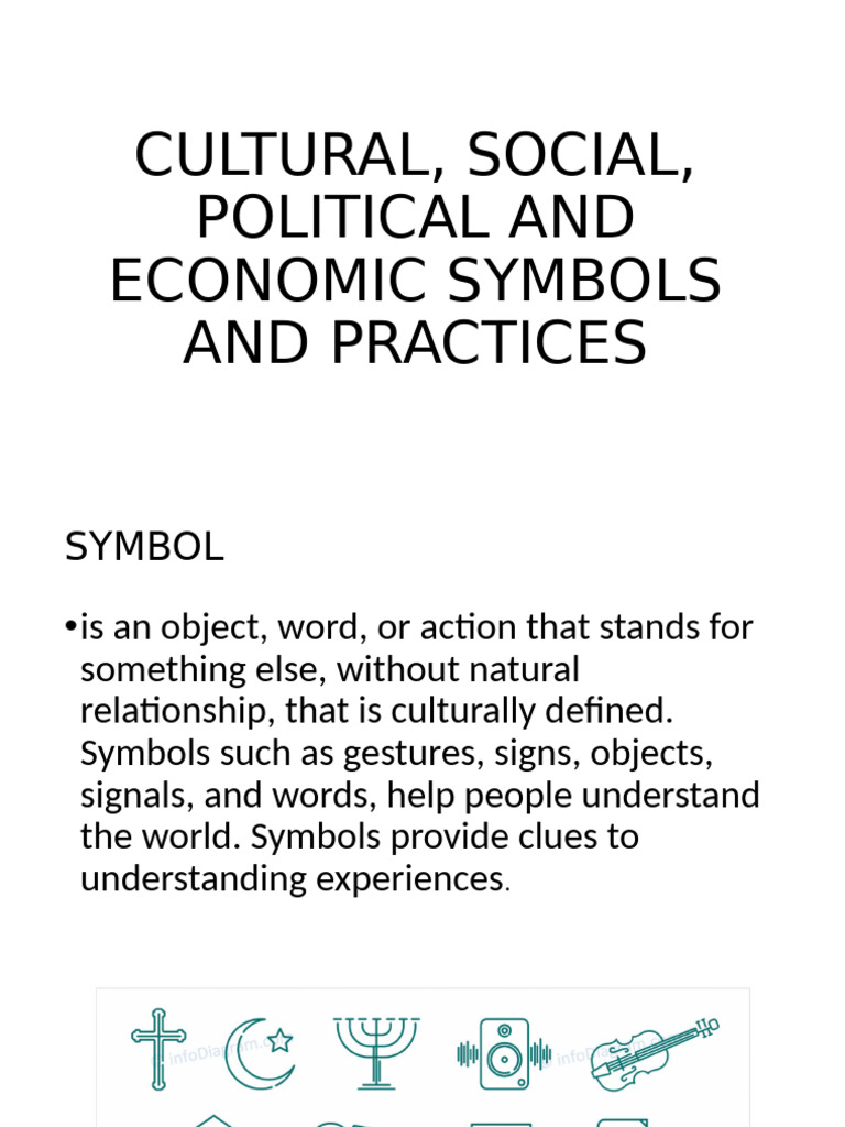 Cultural, Social, Political and Economic Symbols | PDF