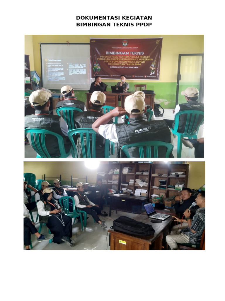 Dok Kegiatan Bimtek | PDF