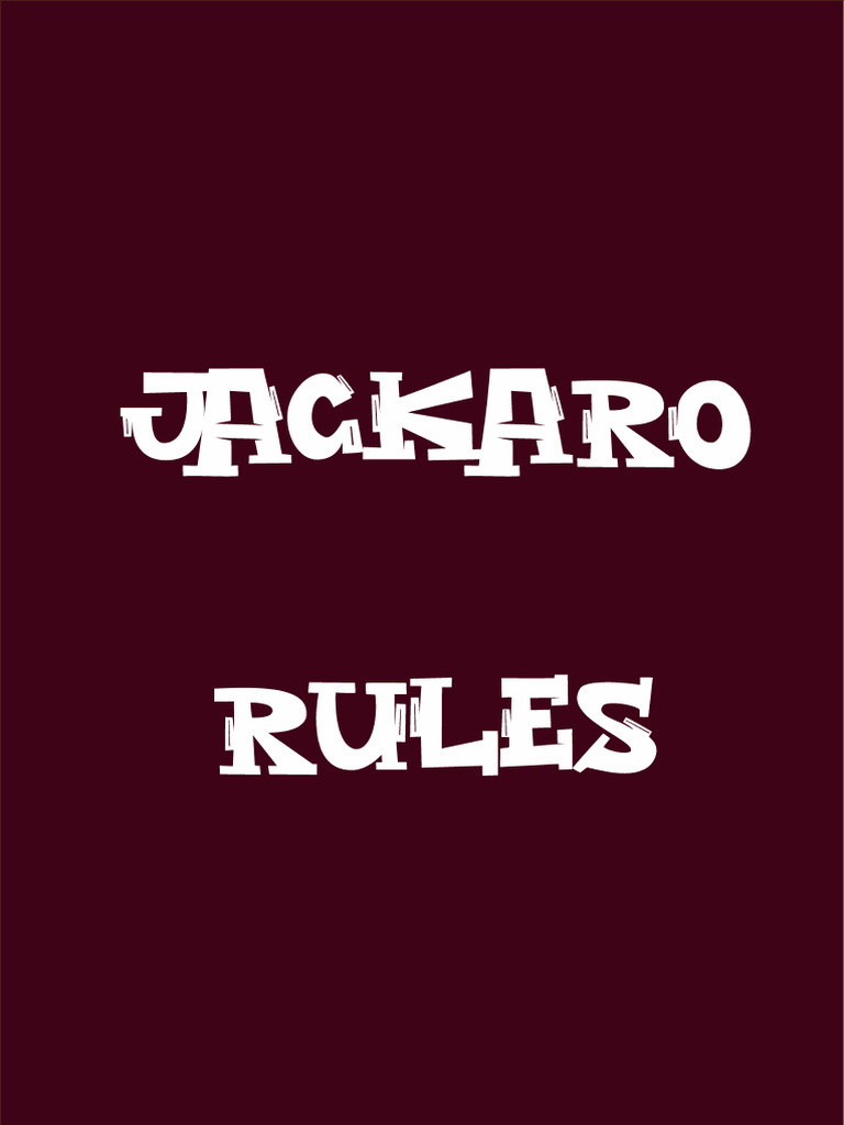 jackaro_Rules_SS | PDF