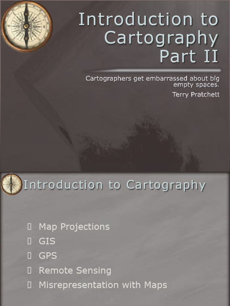 Introduction To Cartography Part II | PDF | Geographic Information ...