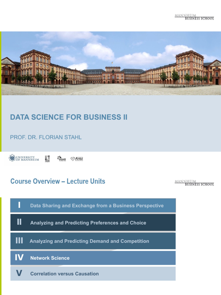 DataScienceForBusinessII Lecture4 | PDF