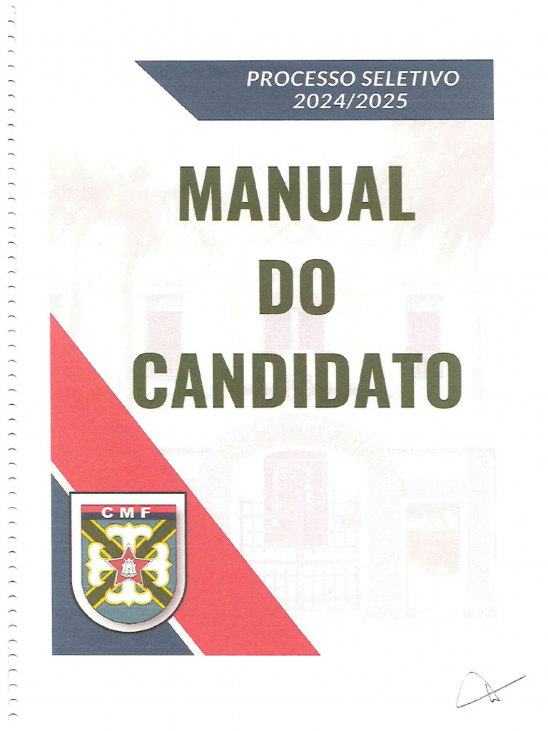 Manual Candidato CMF | PDF