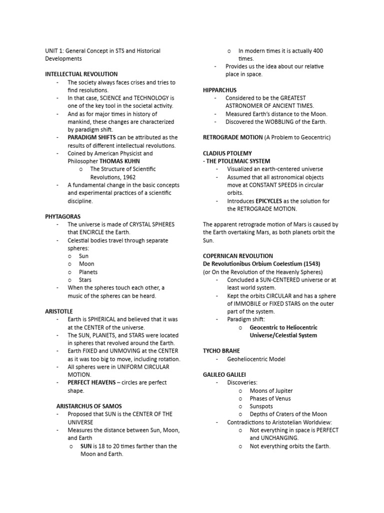 STS | PDF