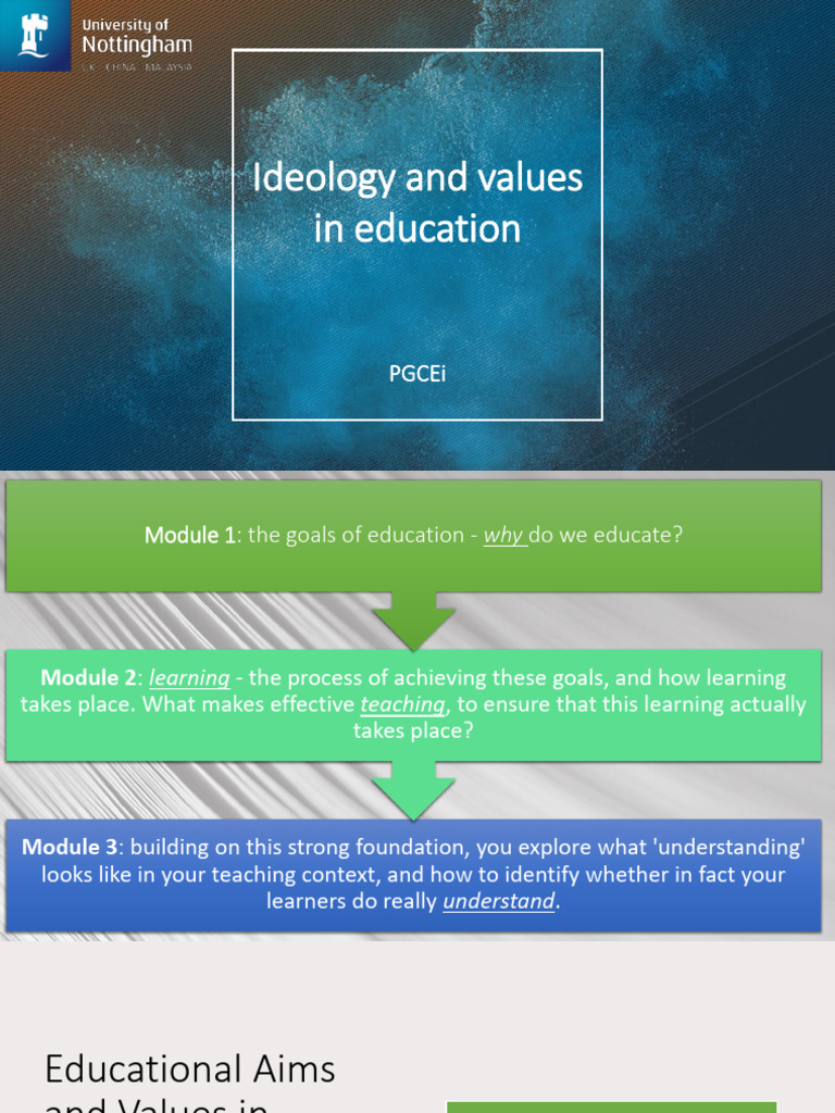 PGCEi - Values and Bottery | PDF | Morality | Learning