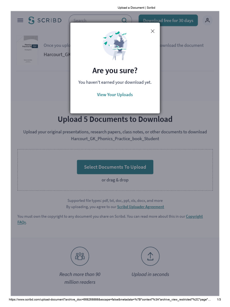 Upload A Document - Scribd3 | PDF