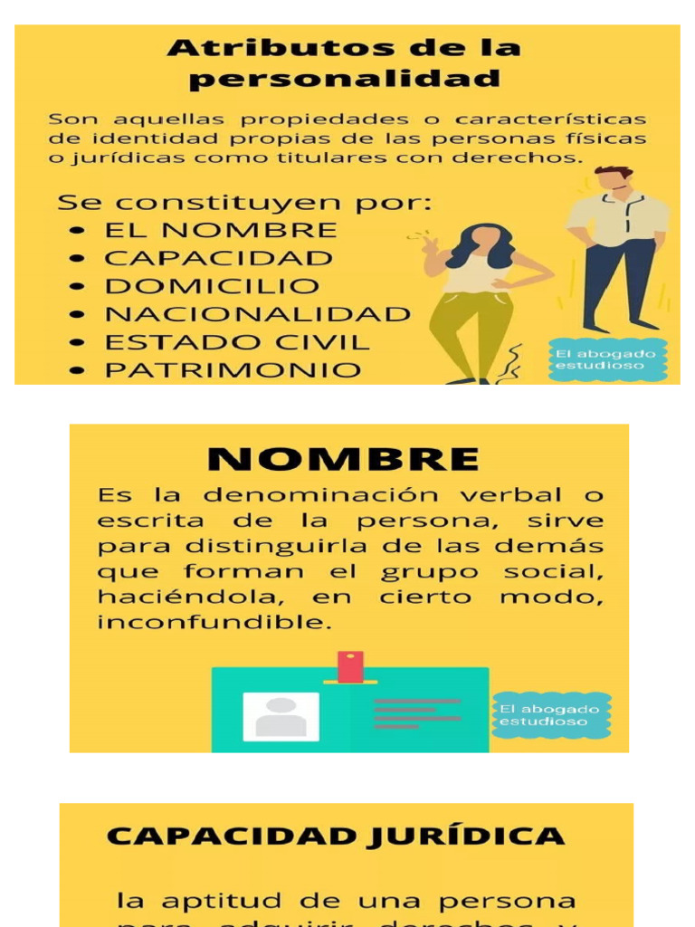 Atributos de La Persona | PDF