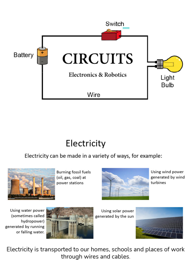 PPT7 Robotics Circuit | PDF | Electricity | Voltage