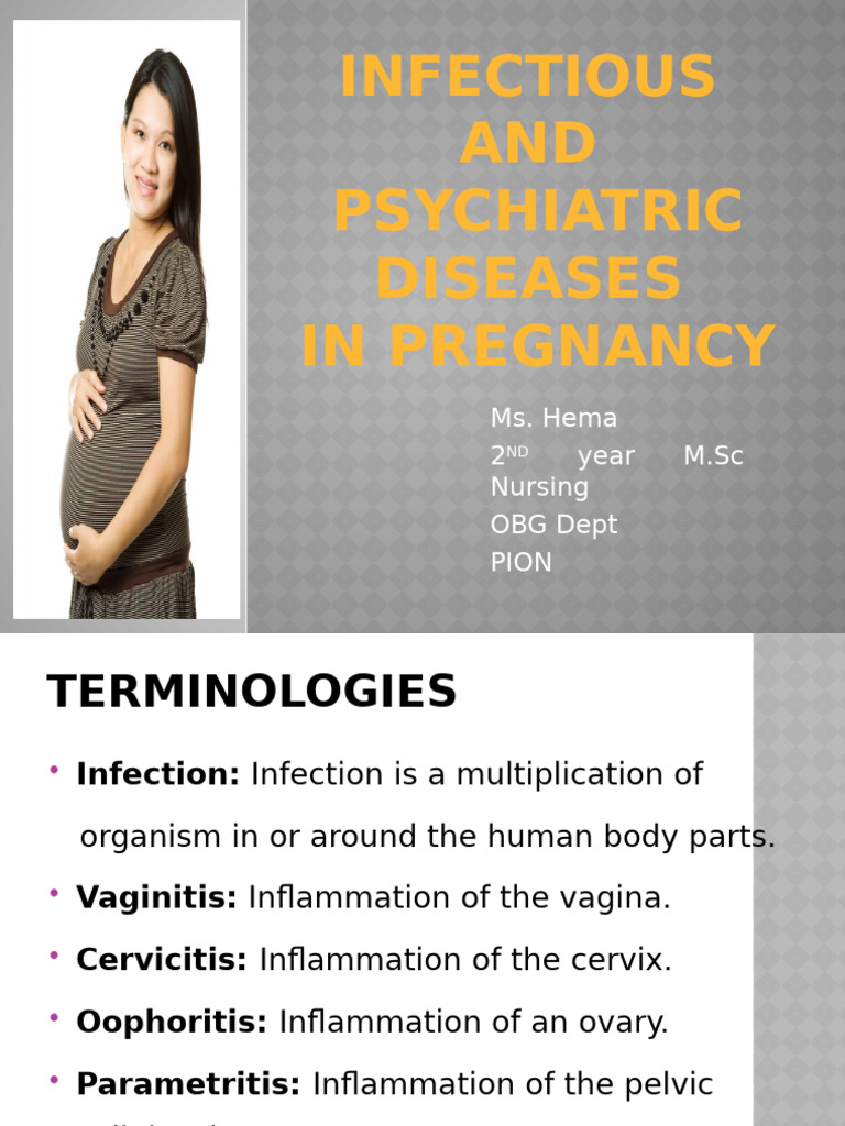 Infectous N Psy Dis in Preg | PDF