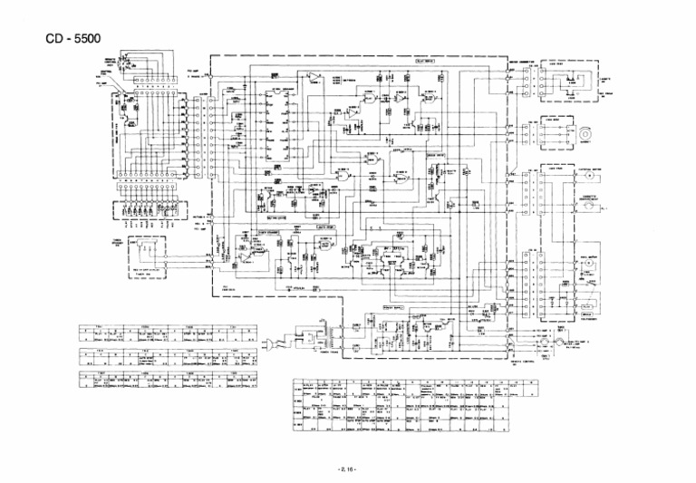 Gradiente CD5500 Schematic | PDF