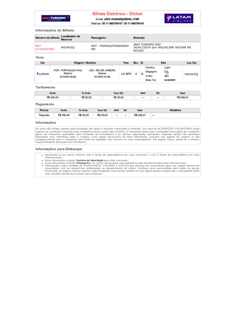 Reserva AGUWZQ | PDF