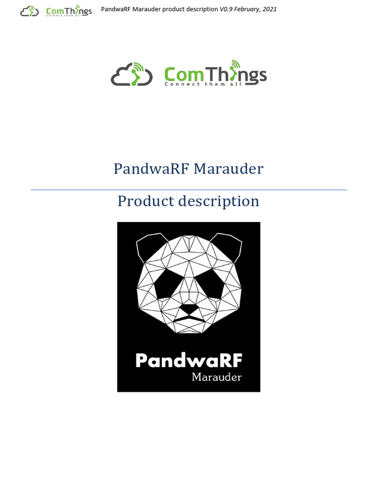 PandwaRF Marauder Product Description | PDF