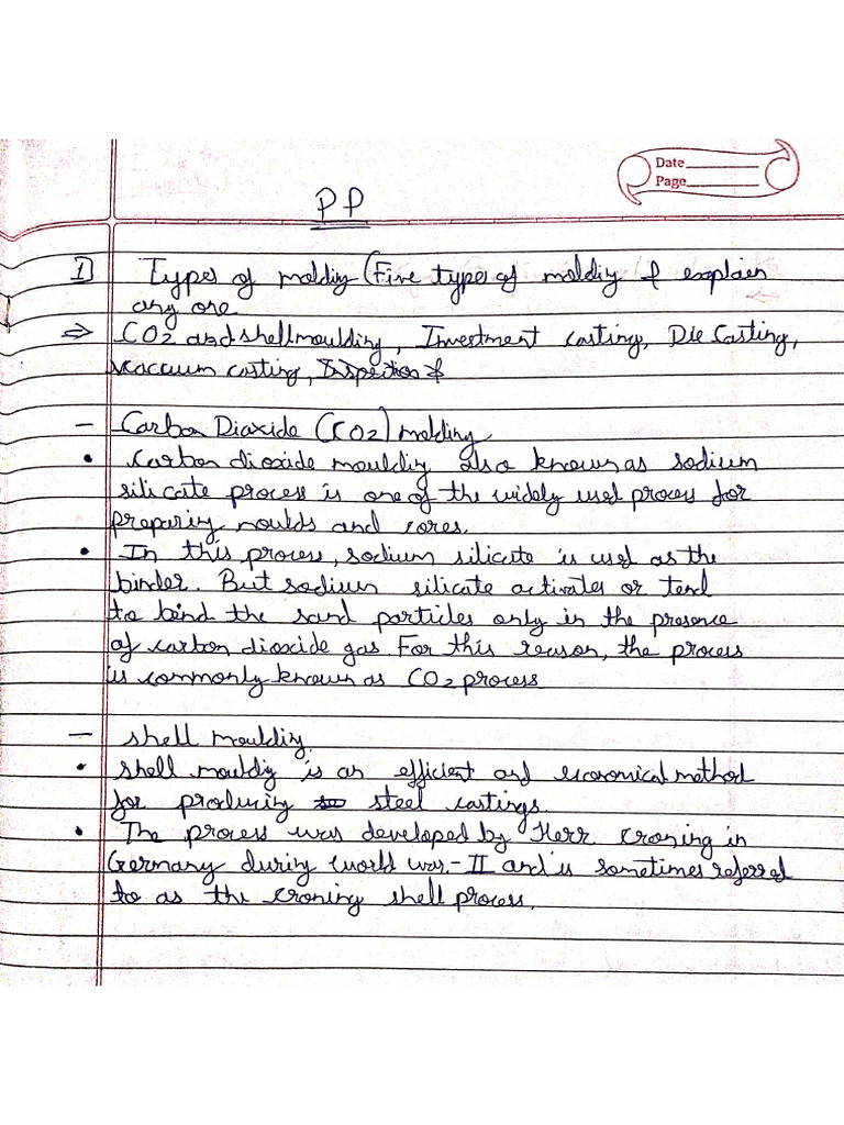 PP Question Bank | PDF