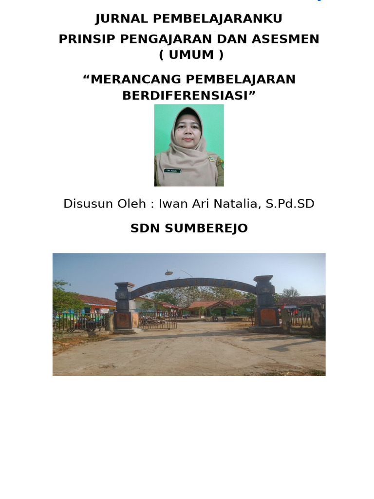 Jurnal Pembelajaranku | PDF