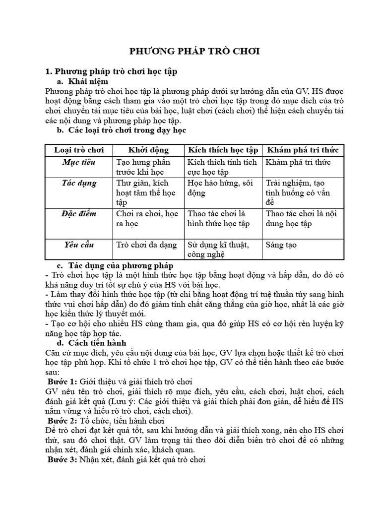 PPDH TV - PP Trò Chơi | PDF