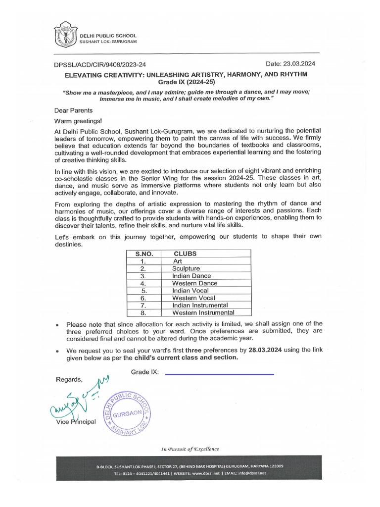 ADM Grade IX 202425 | PDF