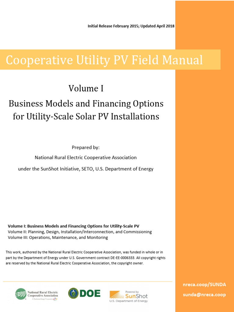 Solar Business Model Volume 1 | PDF | Photovoltaics | Technology ...