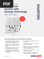 Se Three Phase Inverter With Synergy Technology 220v 230v Datasheet | PDF | Power Inverter ...