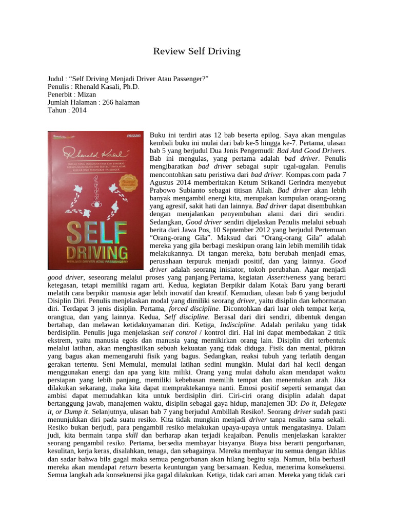 Review Self Driving | PDF