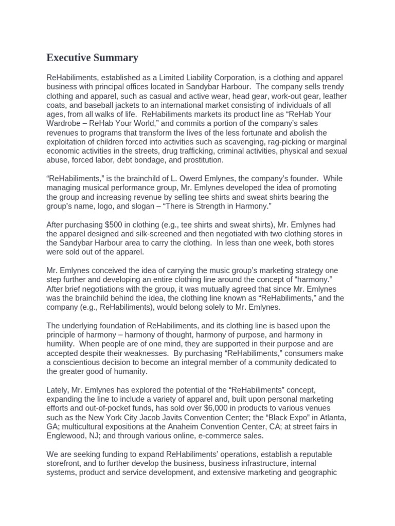 Executive Summary | PDF