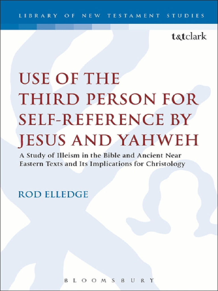 Use of The Third Person For Self-Reference | PDF