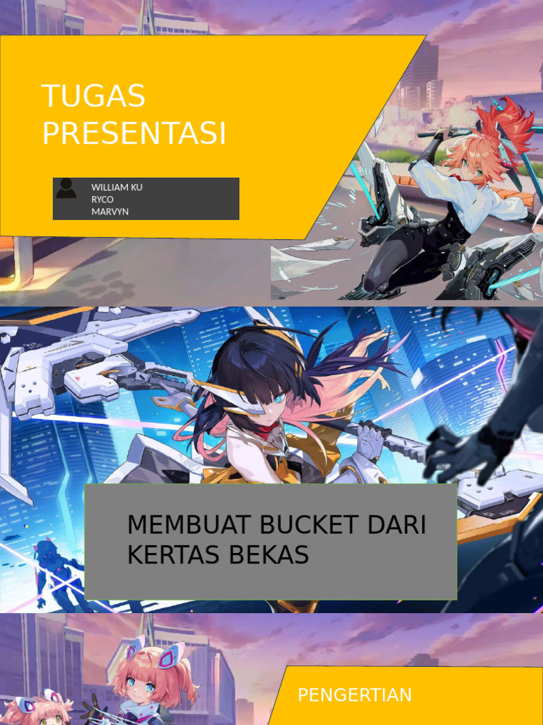 Prakarya Presentasi Bucket Bunga | PDF