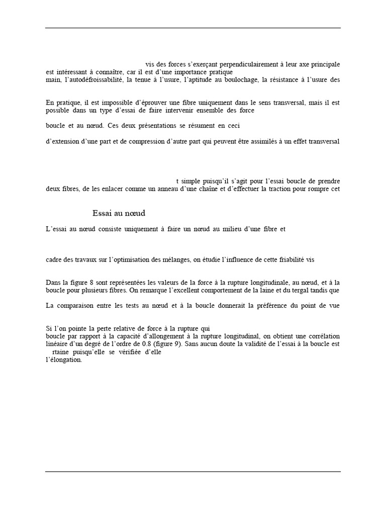 6-Comportement Dans Le Sens Transversal Des Fibres Textiles | PDF