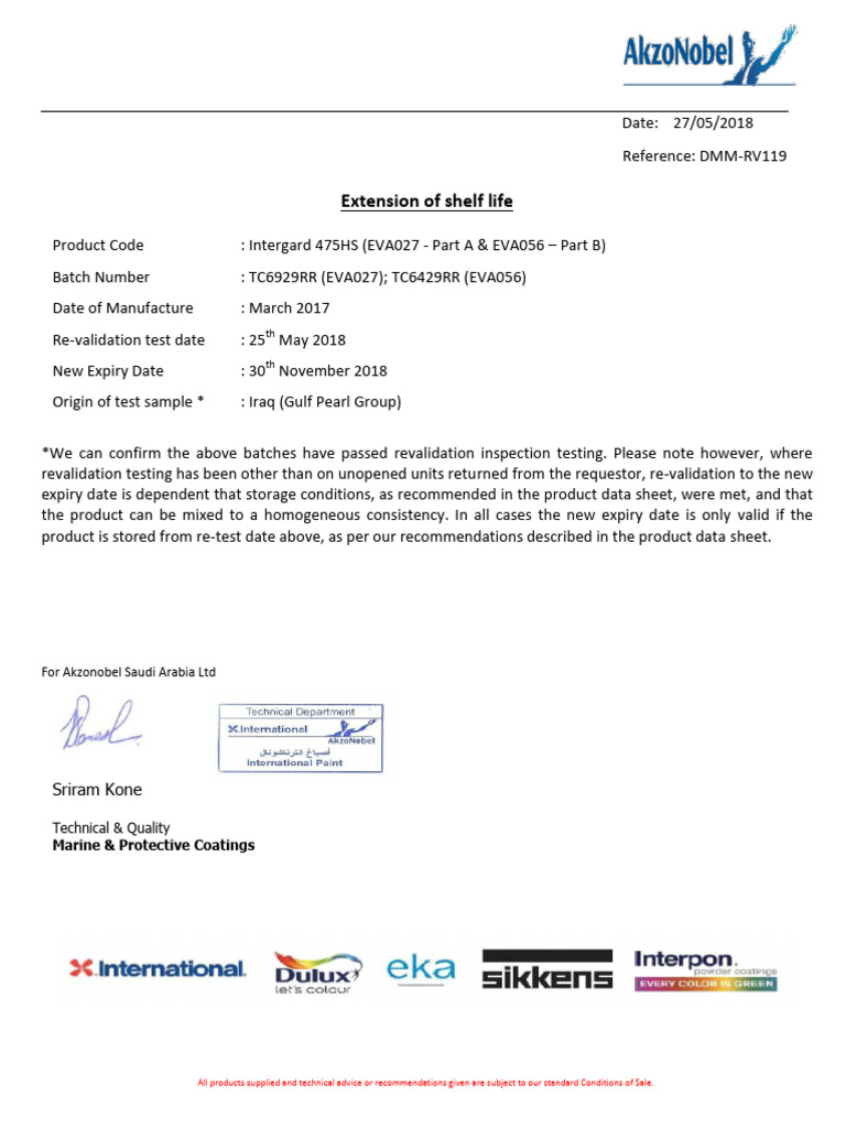 Revalidation certificate | PDF