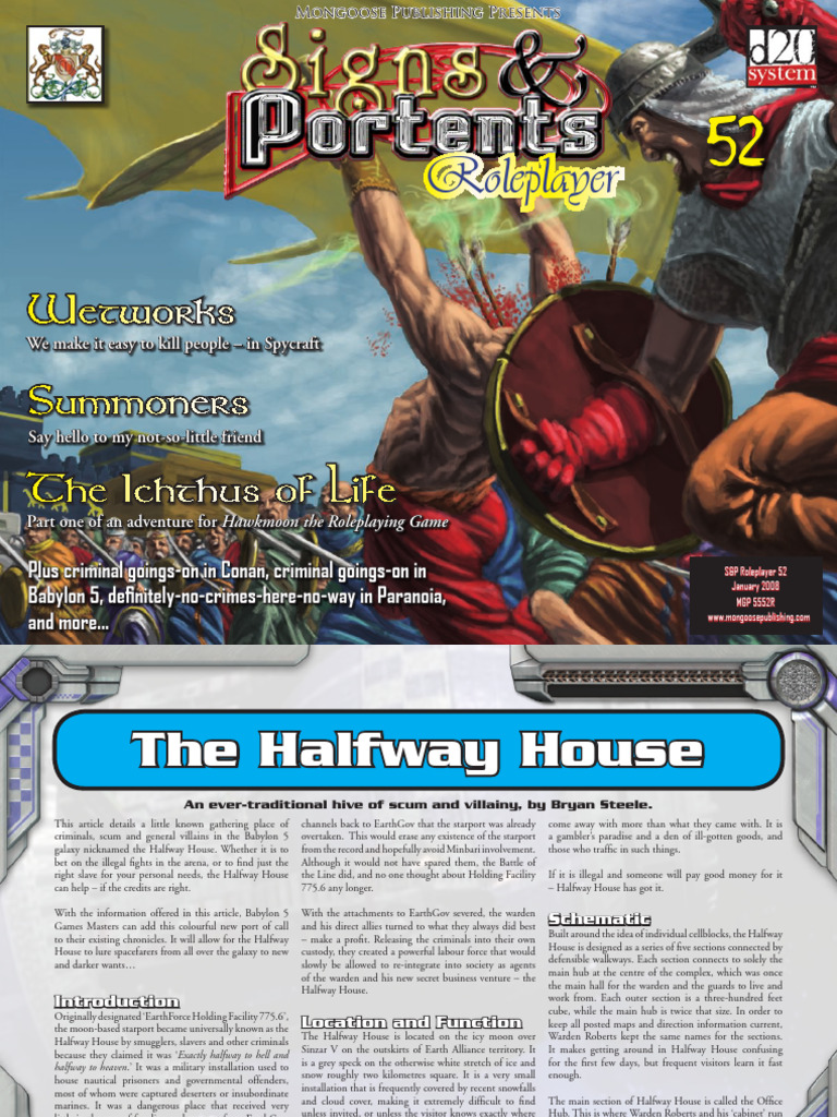 Signs & Portents - The Halfway House | PDF