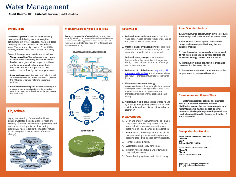 Audit Course III - Poster - Format | PDF