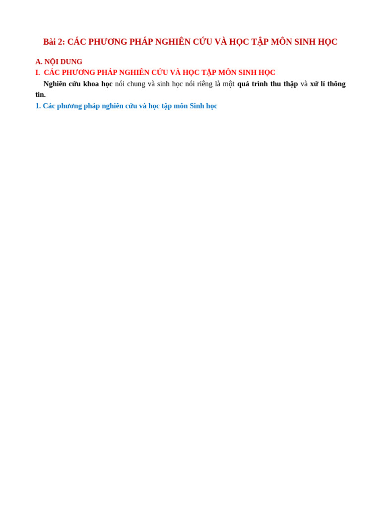 Bài 2. SH10 HS | PDF