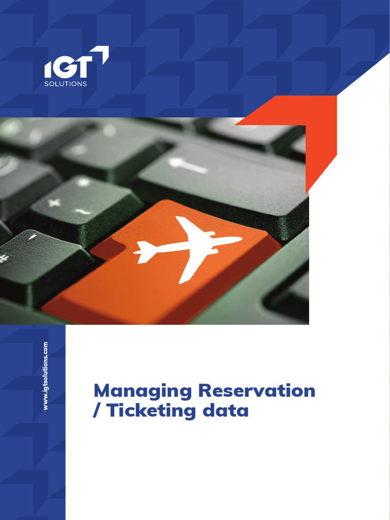 Managing Reservation Ticketing Data | PDF