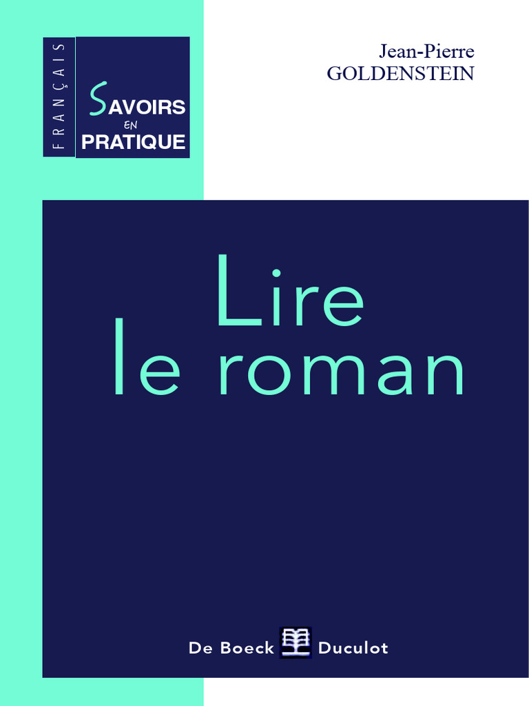 Jean-Pierre Goldenstein-Lire Le Roman-Jericho | PDF