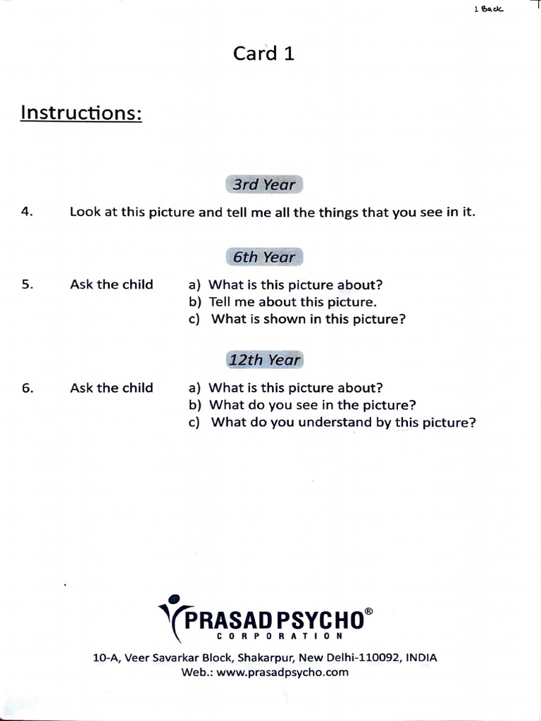 BKT Cards Part 1 2 | PDF