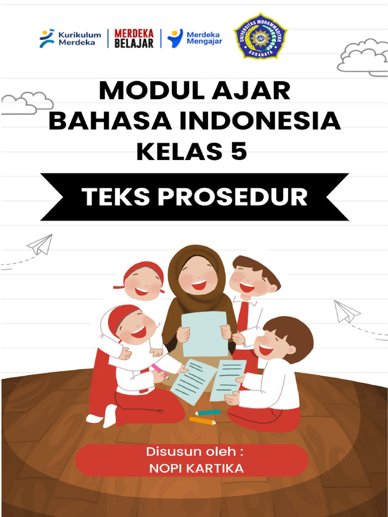 Modul Ajar Bahasa Indonesia Teks Prosedur | PDF