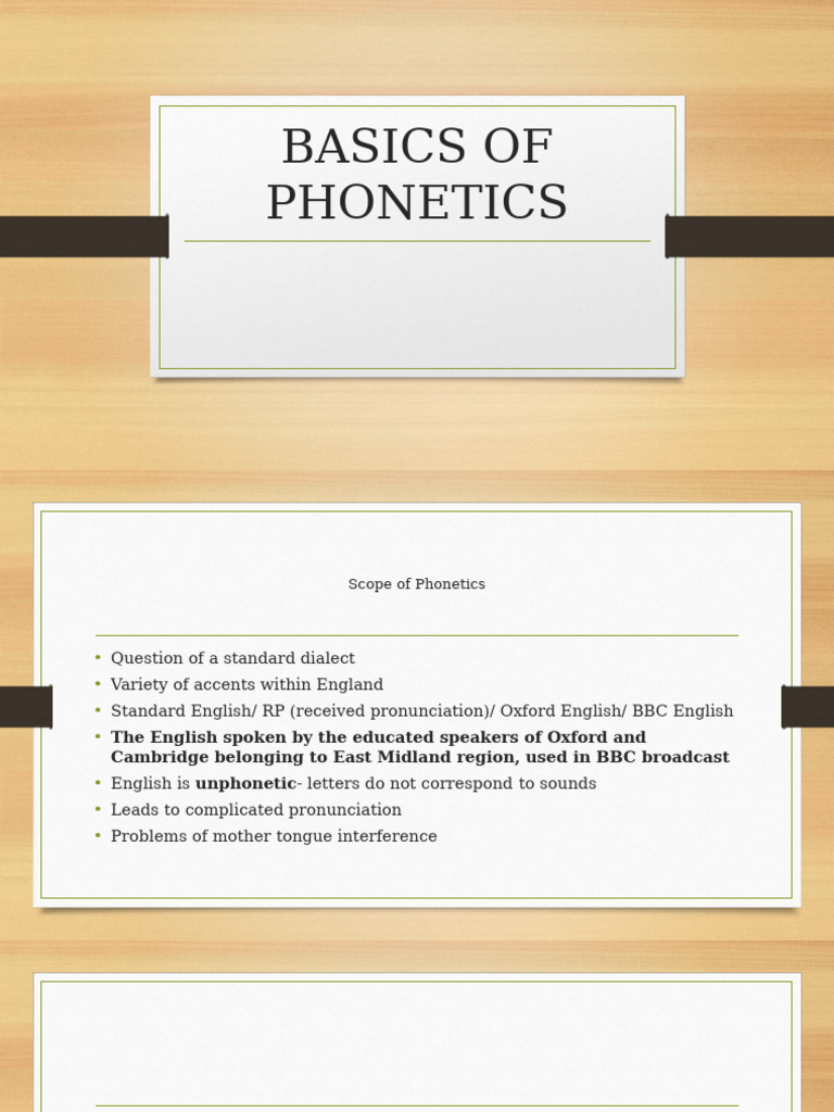 Phonetics | PDF