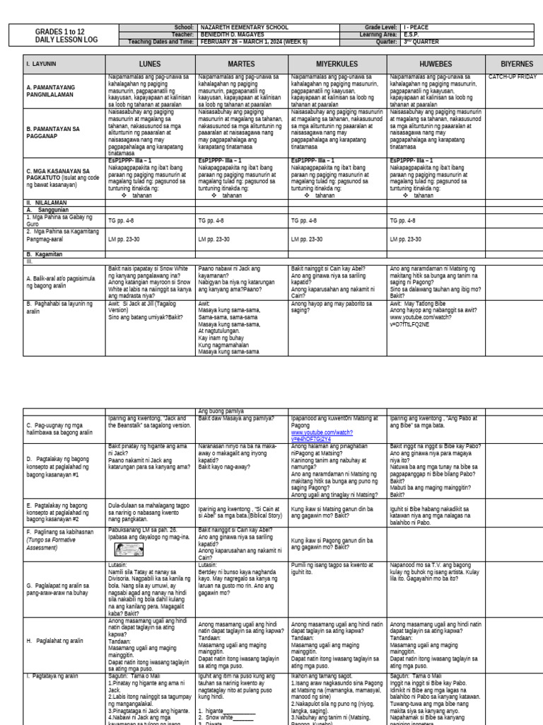 DLL_ESP-1_Q3_W5 | PDF