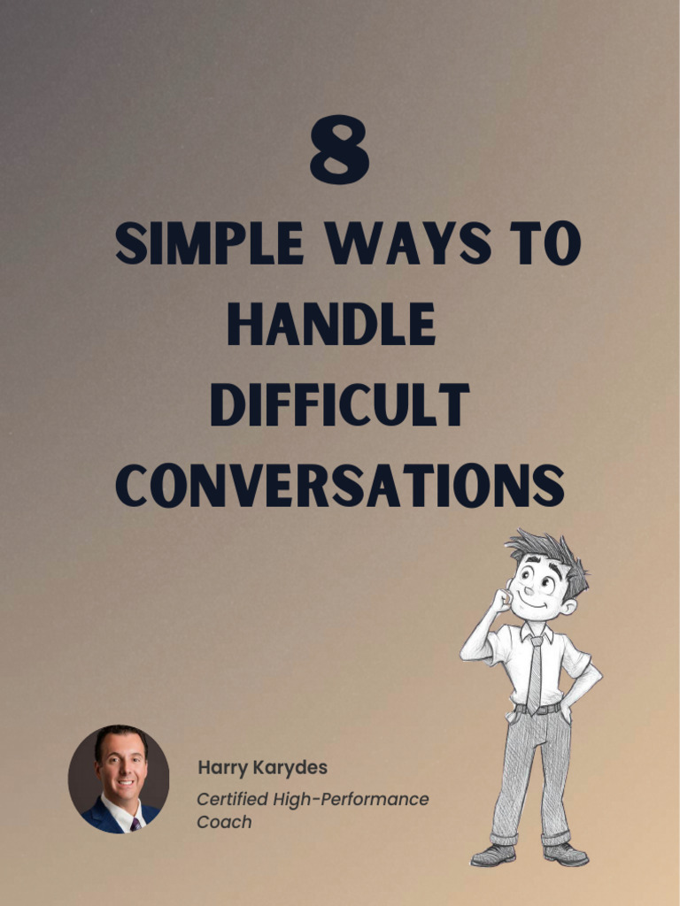 Difficult Conversations - Simple Solutions | PDF | Nonverbal ...