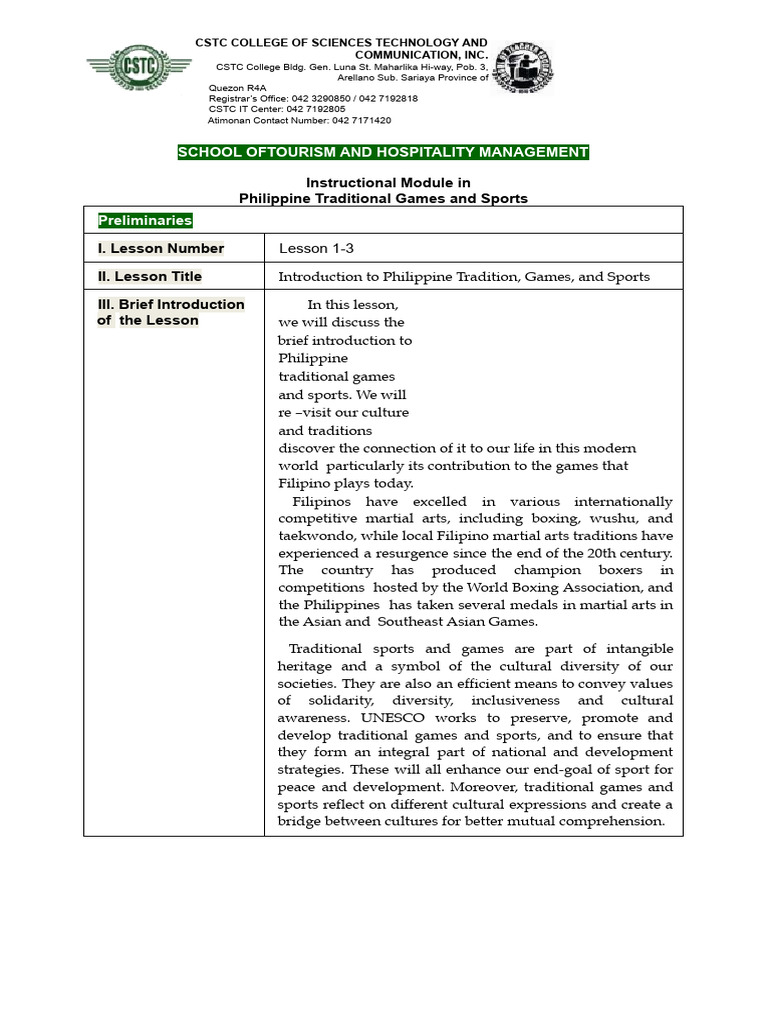 PE4 Module 1-3 | PDF