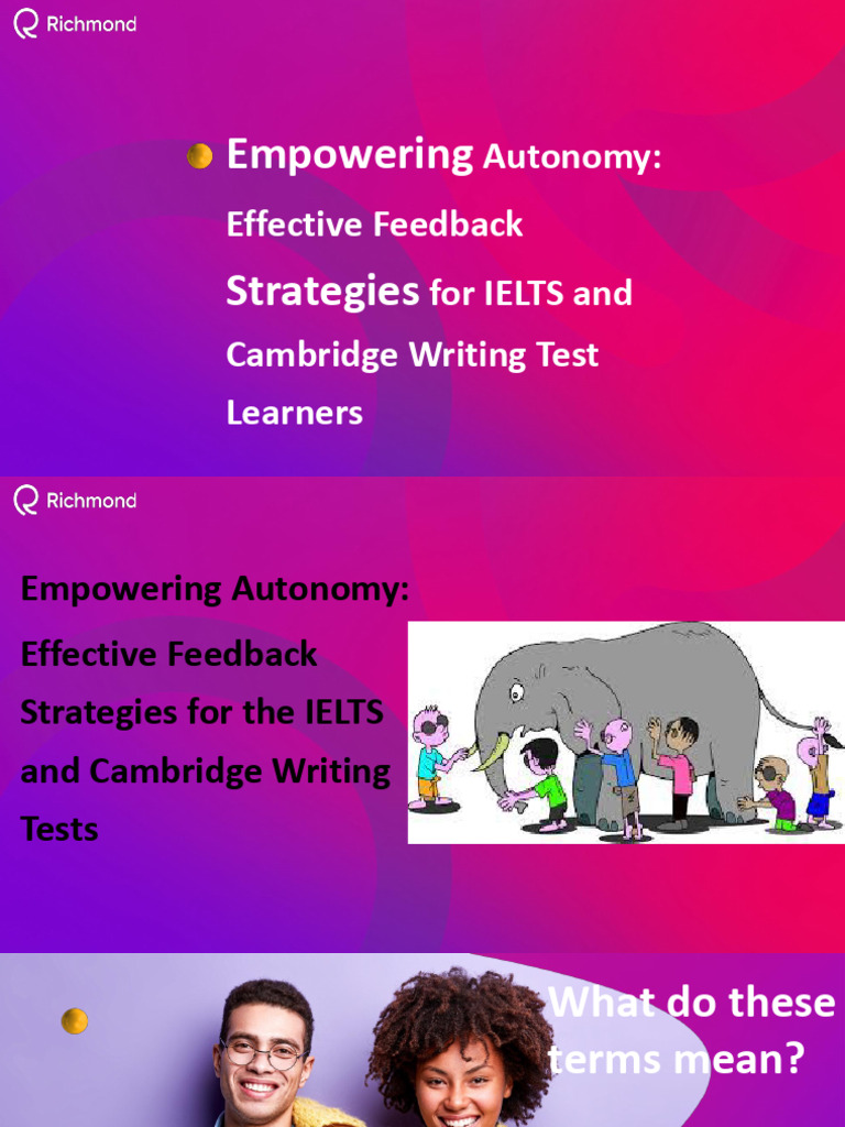 Writing Constructive Feedback For A Person Learning English DOGRADY 30. ...