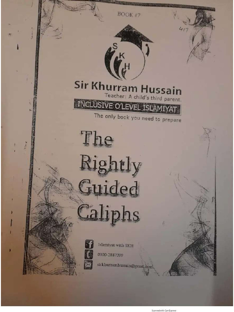 Rightly Guided Caliphs Part 1 | PDF