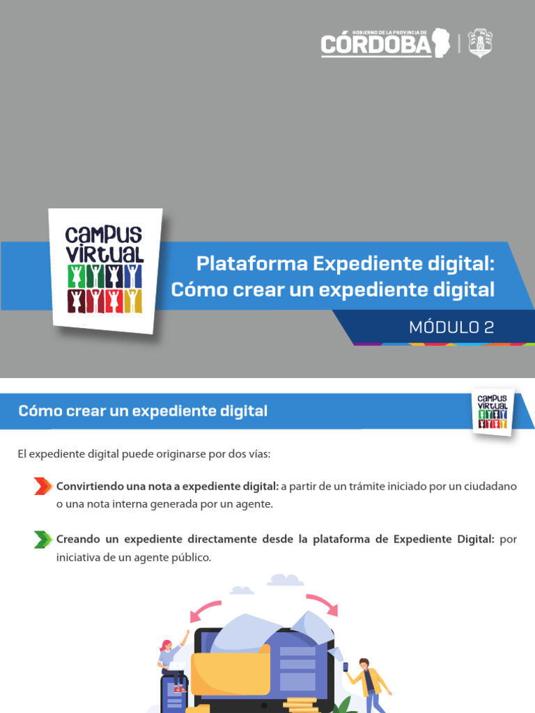 M2 - Cómo crear un expediente digital | PDF