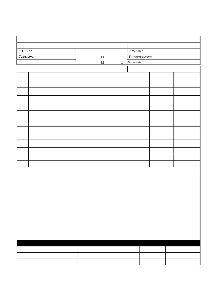 Checklist_FG Cable | PDF
