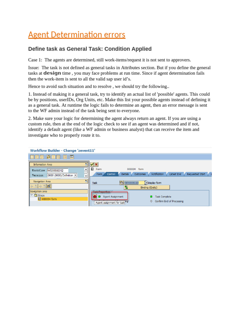 Session 22-Agent Determination errors | PDF