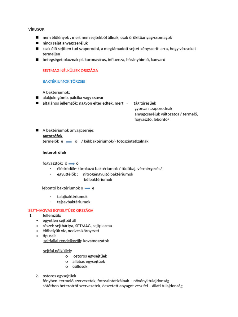 2 Egysejtuek2023 300142 | PDF