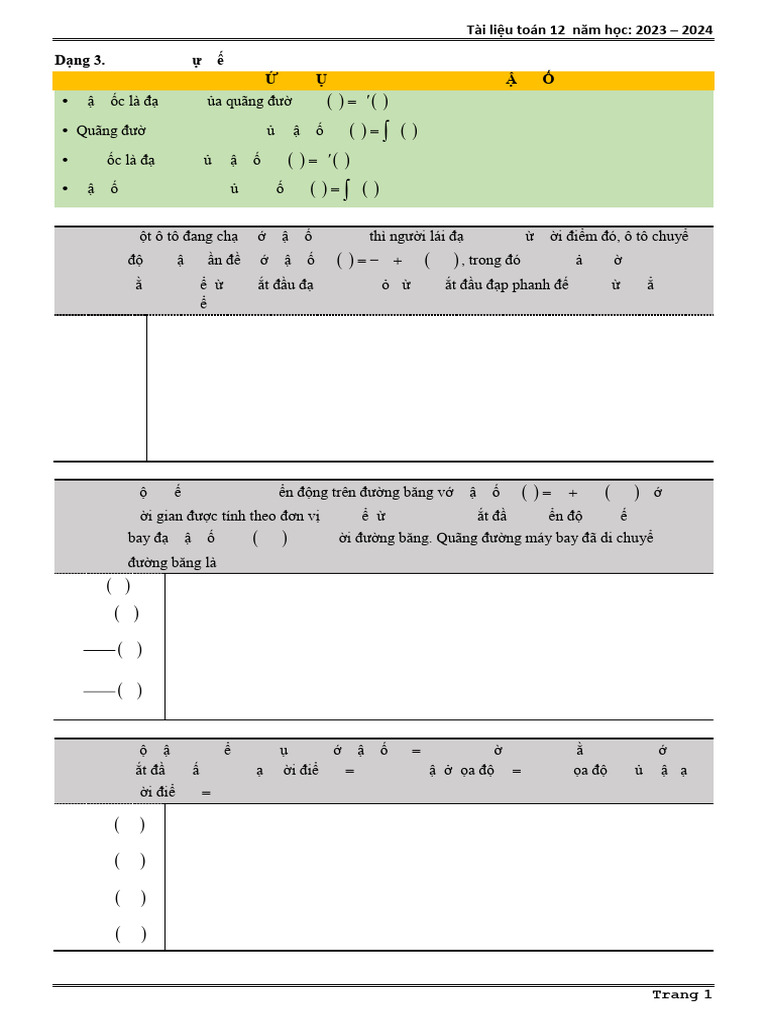 3.3.2. NG D NG Tích Phân-2 - V2 - 2024 | PDF
