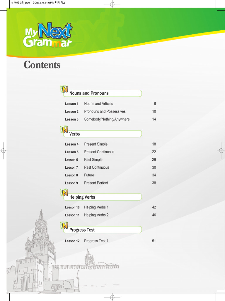 My Next Grammar-book 3 | PDF