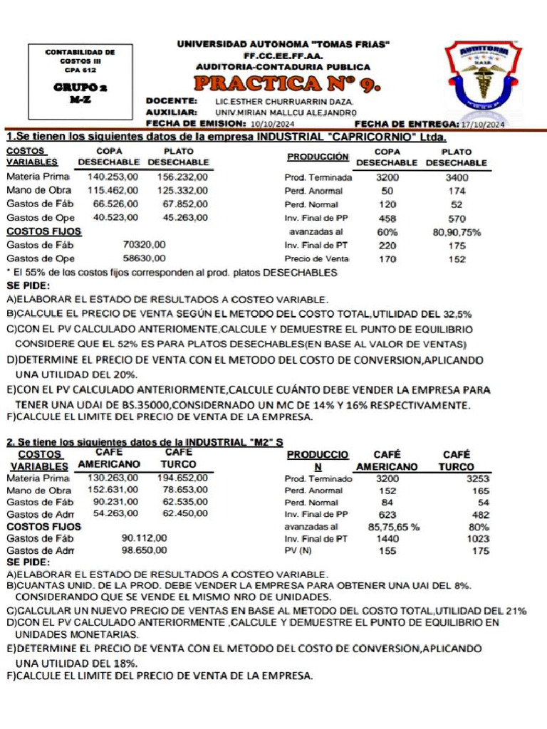 PRACTICA 9. CPA612. G2 | PDF