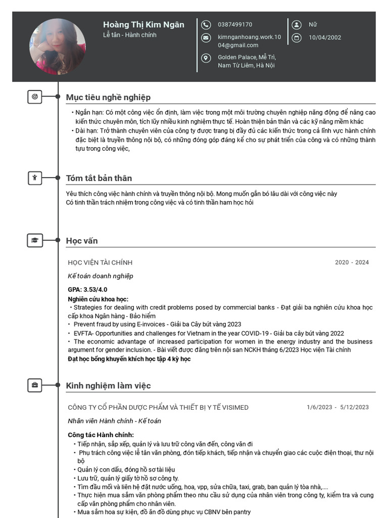 Hoàng Thị Kim Ngân - | PDF