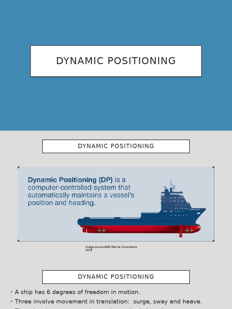Dynamic Positioning | PDF