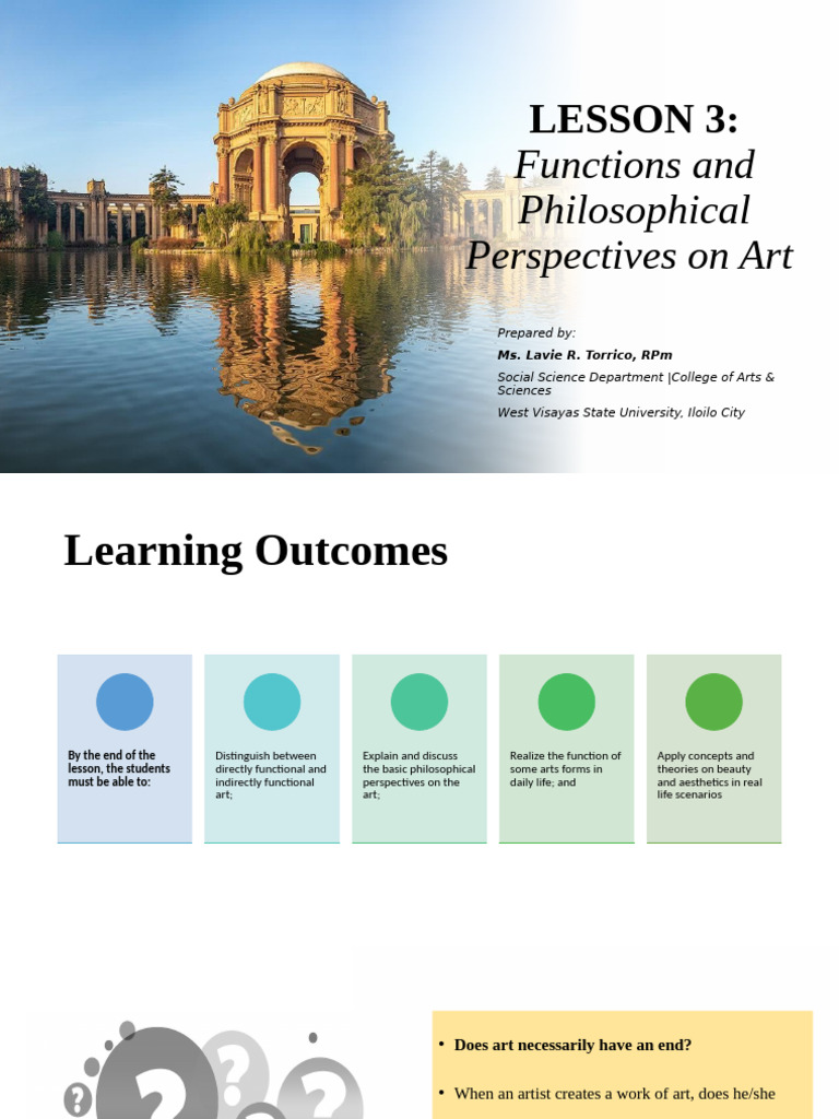 Lesson-3-Functions-and-Philosophical-Perspectives-on-Art | PDF